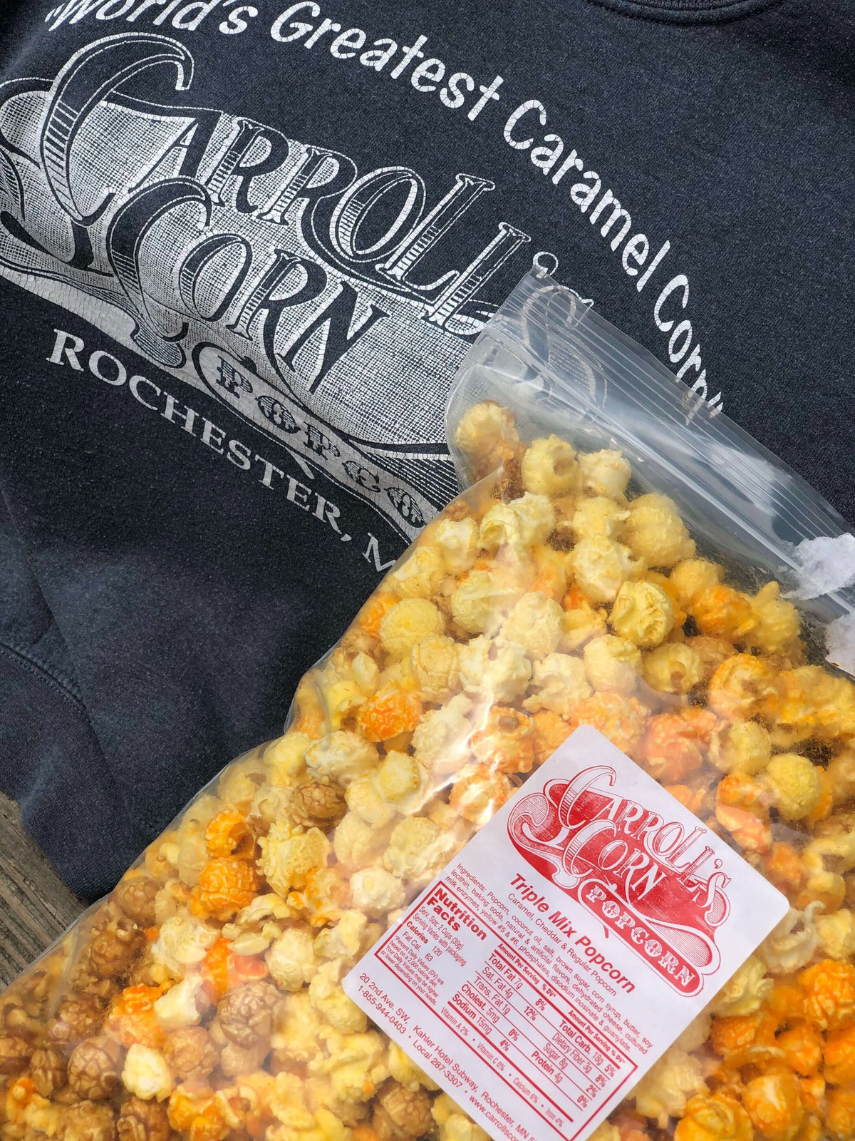 Triple Mix Gourmet Popcorn from Carroll's Corn – Carroll's Corn Co.
